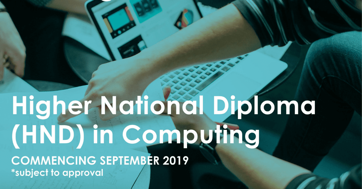 Higher National Diploma (HND) in Computing at University Centre Jersey ...